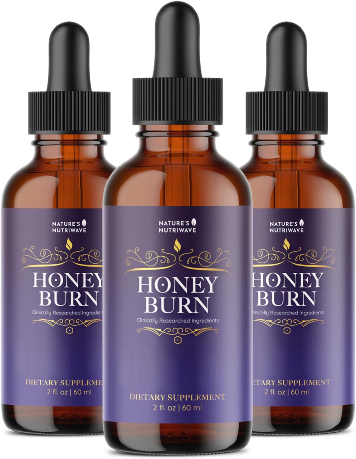 Amazon.com: HoneyBurn Purple Honey – Natural Daily Supplement with 11 ...