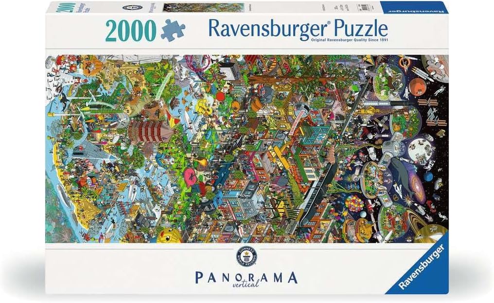 Amazon.com: Ravensburger Guinness World Records 2000 Piece Jigsaw ...