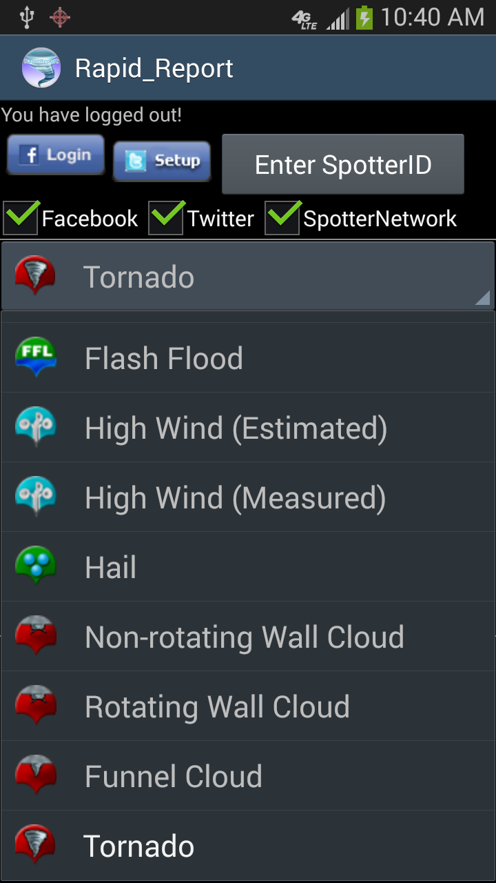 Rapid Report for Storm Chasers - App on Amazon Appstore