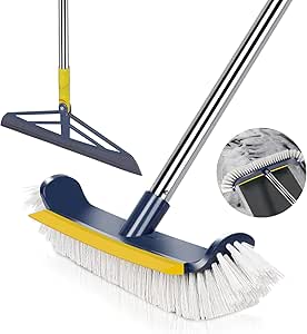 Amazon.com: ZNM Floor Scrub Brush Stiff Bristle Shower Cleaning Brush ...