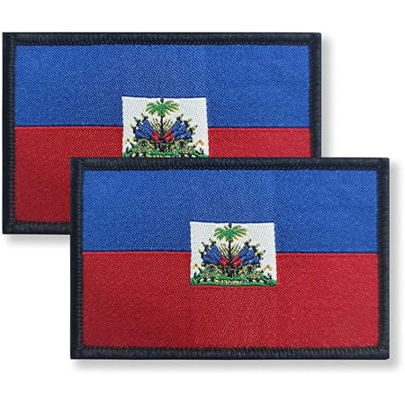 Amazon.com: Overdecor Haiti Haitian Flag Patch Tactical Military ...