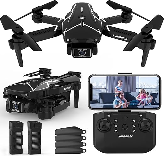 Amazon.com: Mini Drone with Dual 720P Camera,for Beginners and Kids ...
