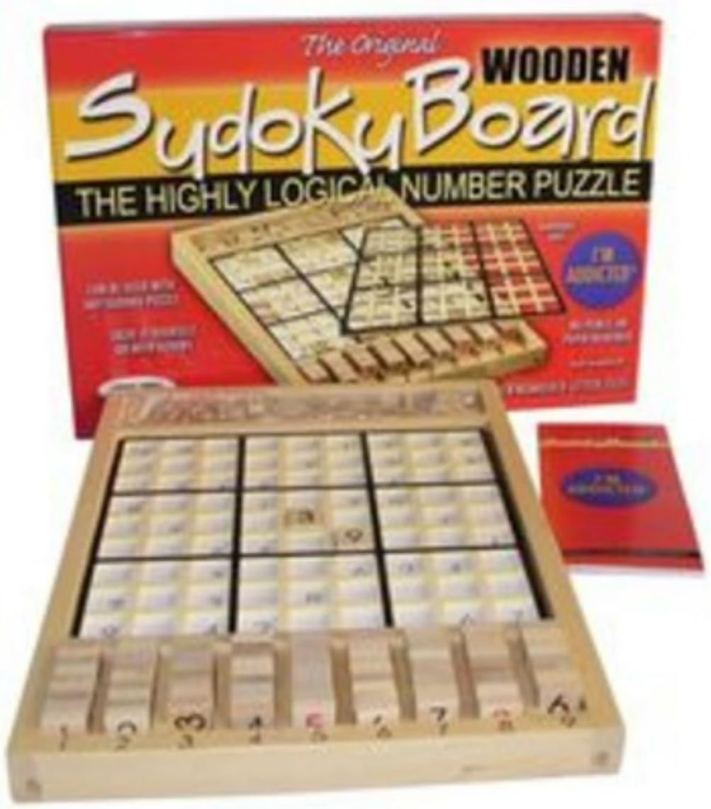 Amazon.com: The Original Wooden Sudoku Board : Toys & Games