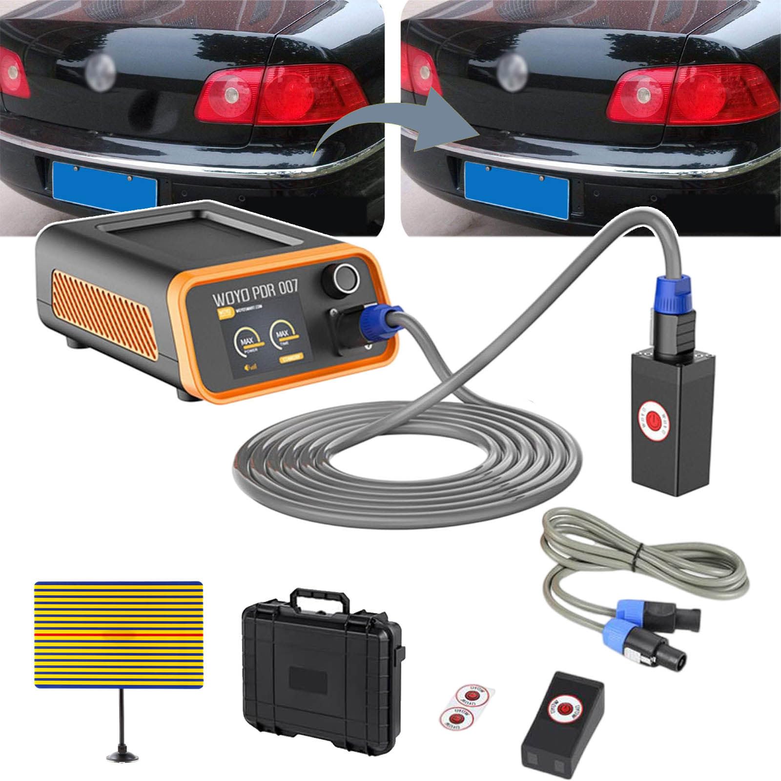Amazon.com: ddingsmafosee Magnetic Induction Heater Machine,Auto Body ...