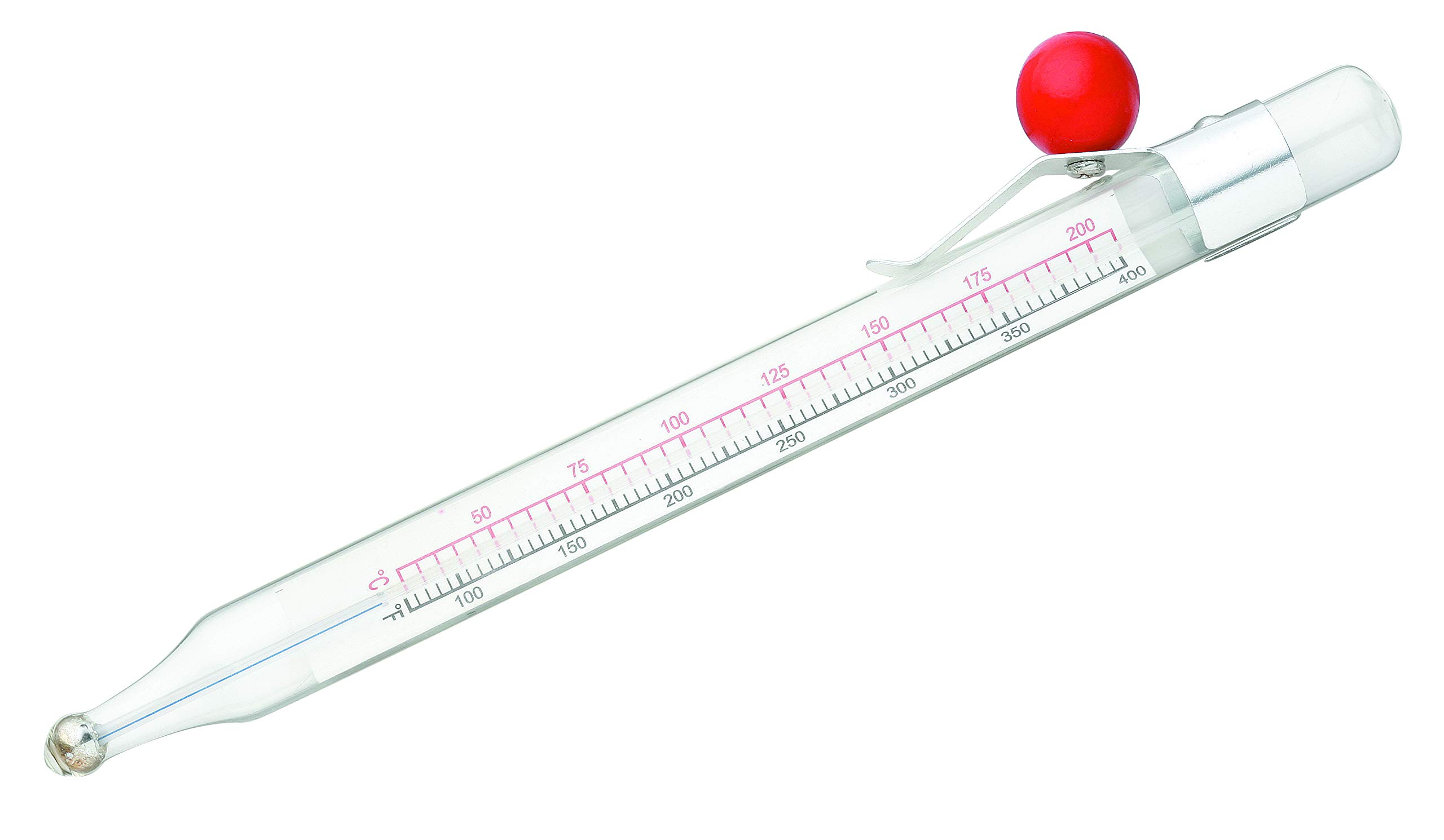 Avanti Glass Tube Deep Fry/Candy Thermometer, Silver (12894): Kitchen ...