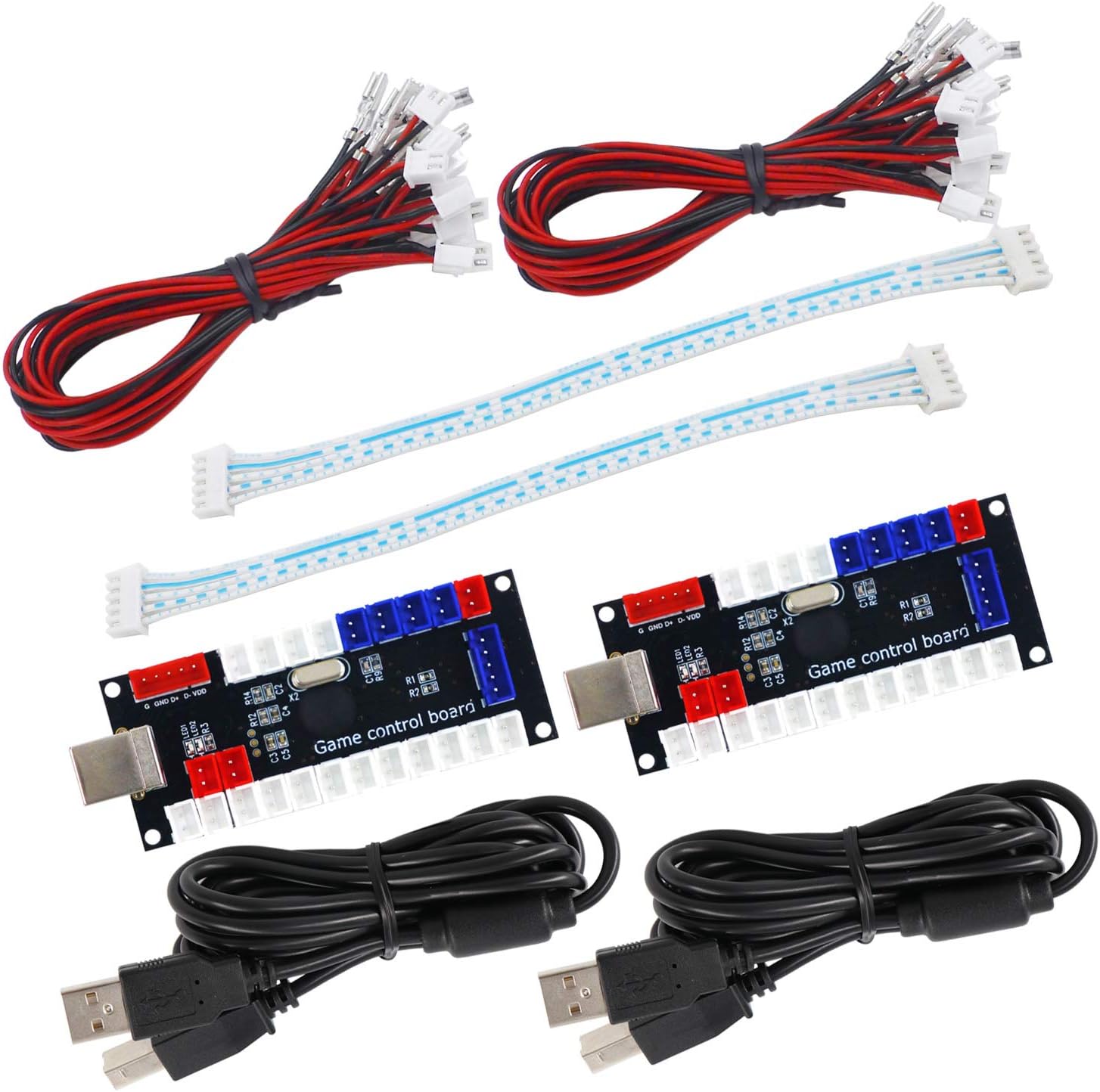 Amazon.com: Atari Arcade Fightstick USB Dual Joystick 2 Player Game ...