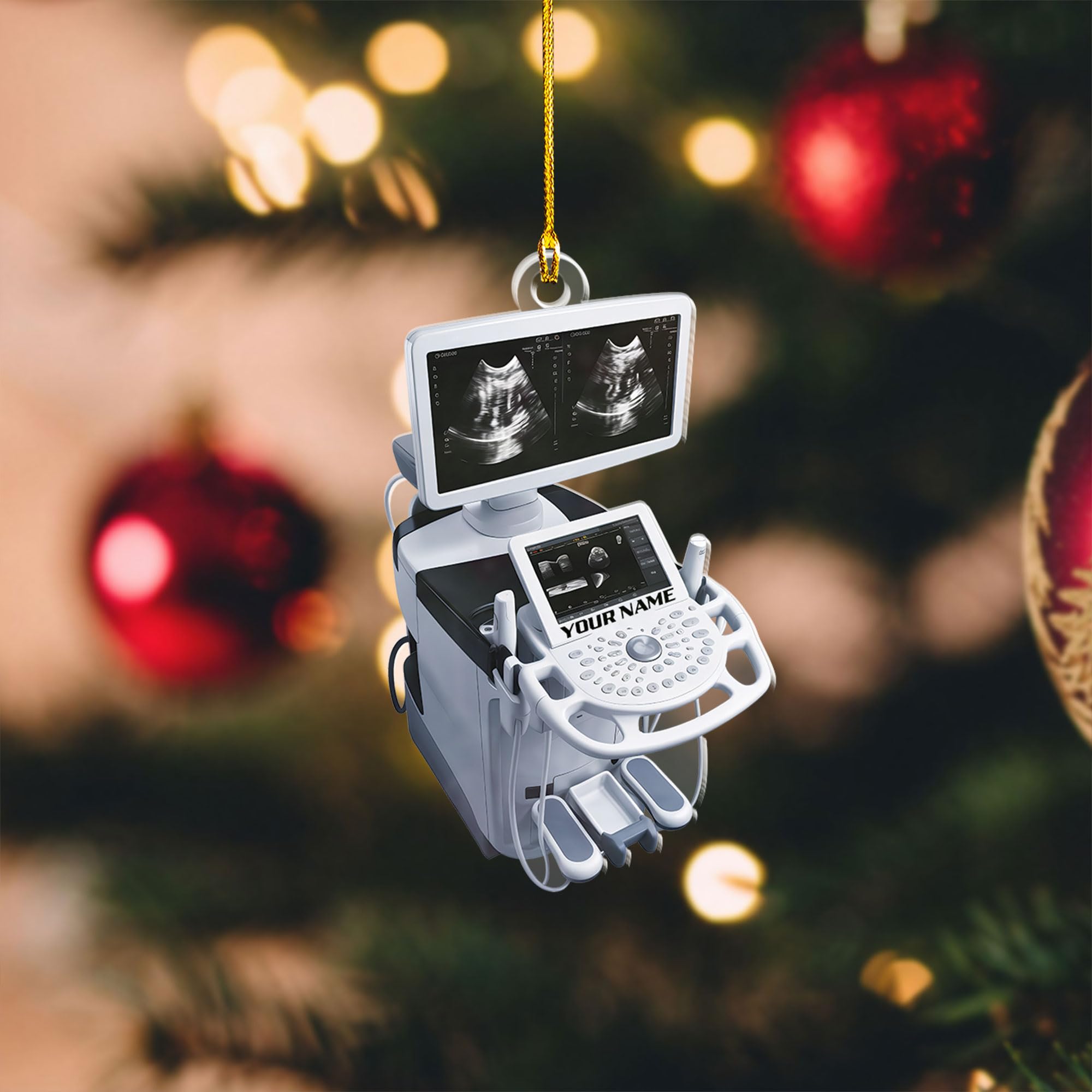 Baby Announcement Ornament Custom Baby Sonogram Christmas Ornament 2025 ...