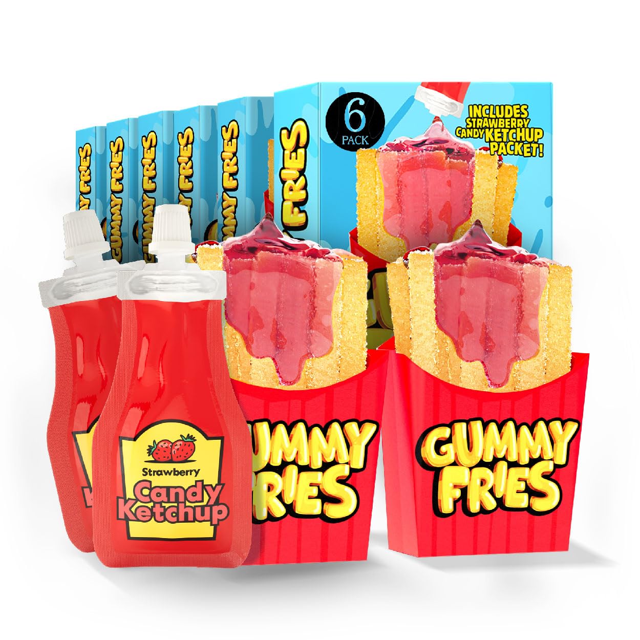 Gummy Candy – Paquetes de salsa de tomate con caramelo de fresa ...