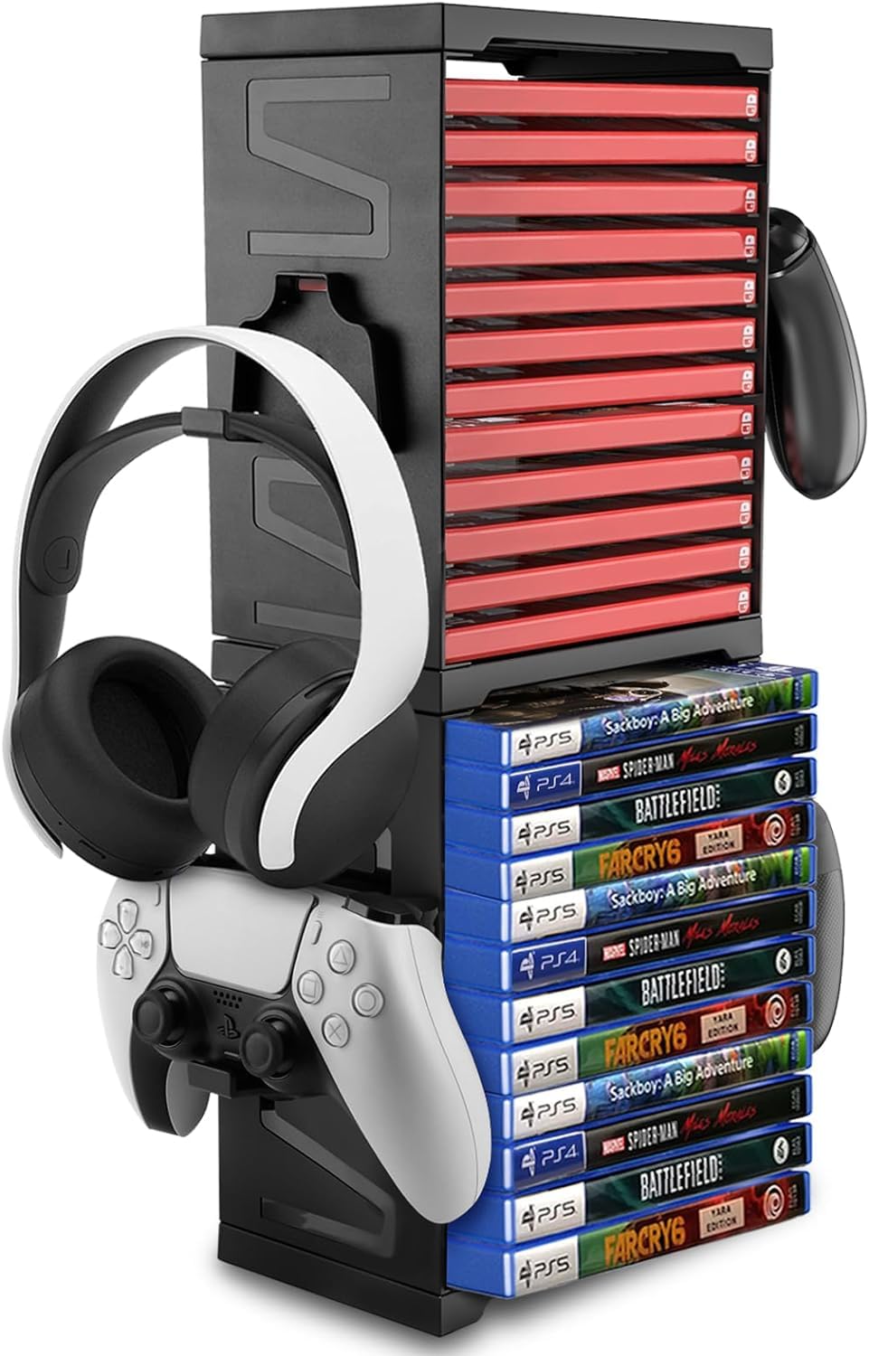 New World Game Storage Stand Tower for PS5/ PS4/ Xbox Series S & X/Xbox ...