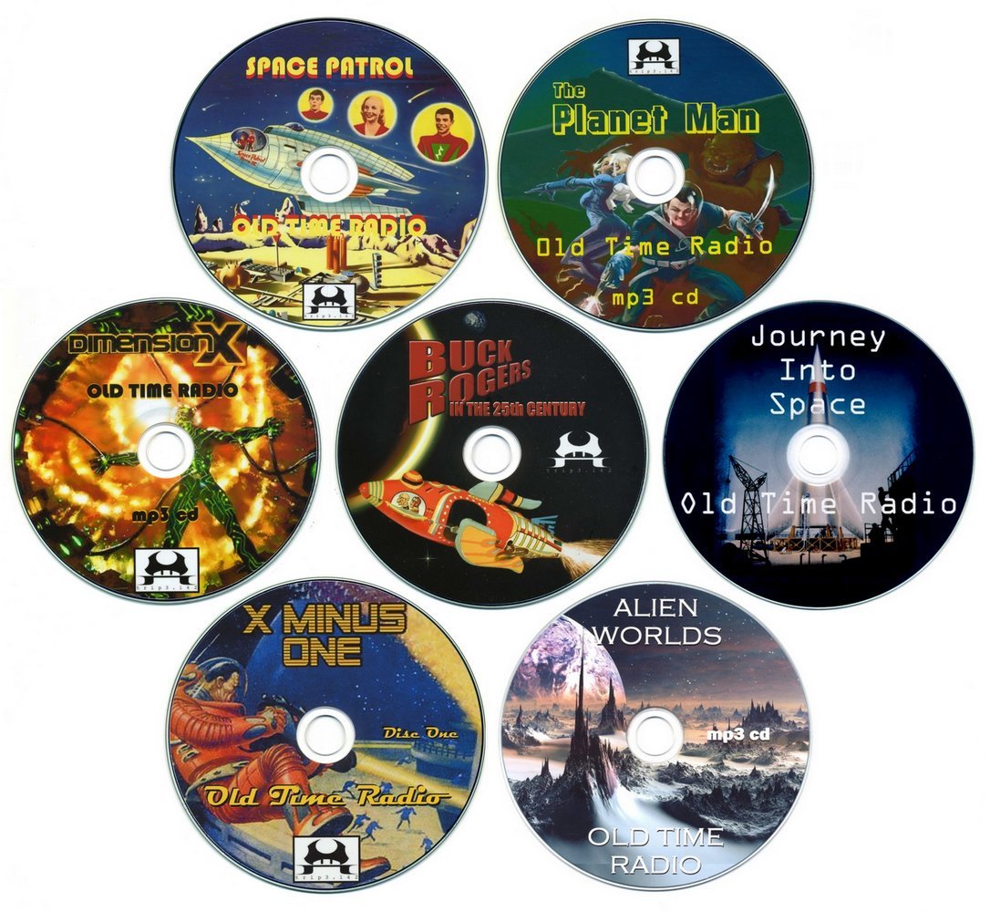 Buy Sci-Fi Collection - Old Time Radio (OTR) Science Fiction (8 x mp3 ...