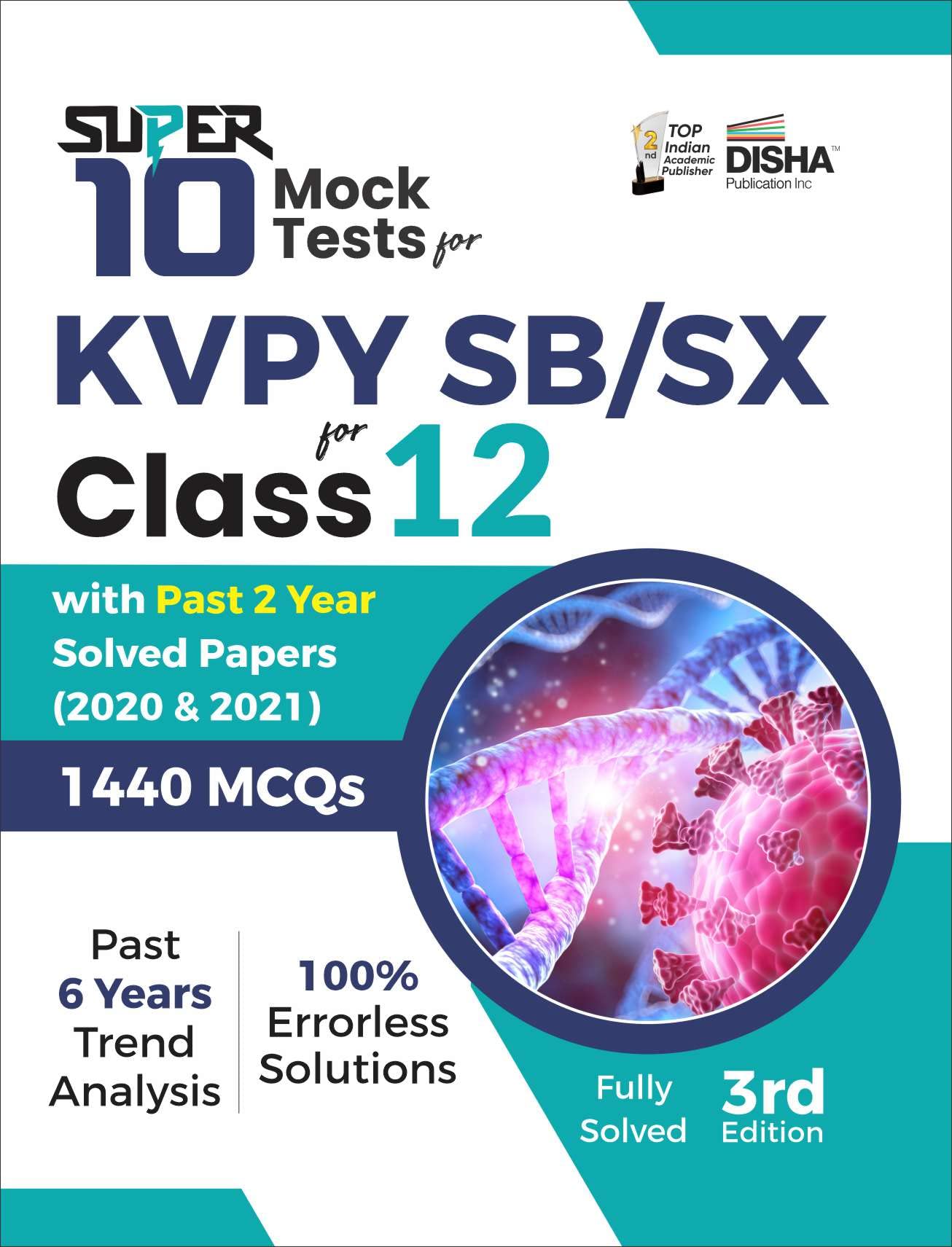 Buy Super 10 Mock Tests for KVPY SB/ SX for Class 12 Past 2 Year Solved ...