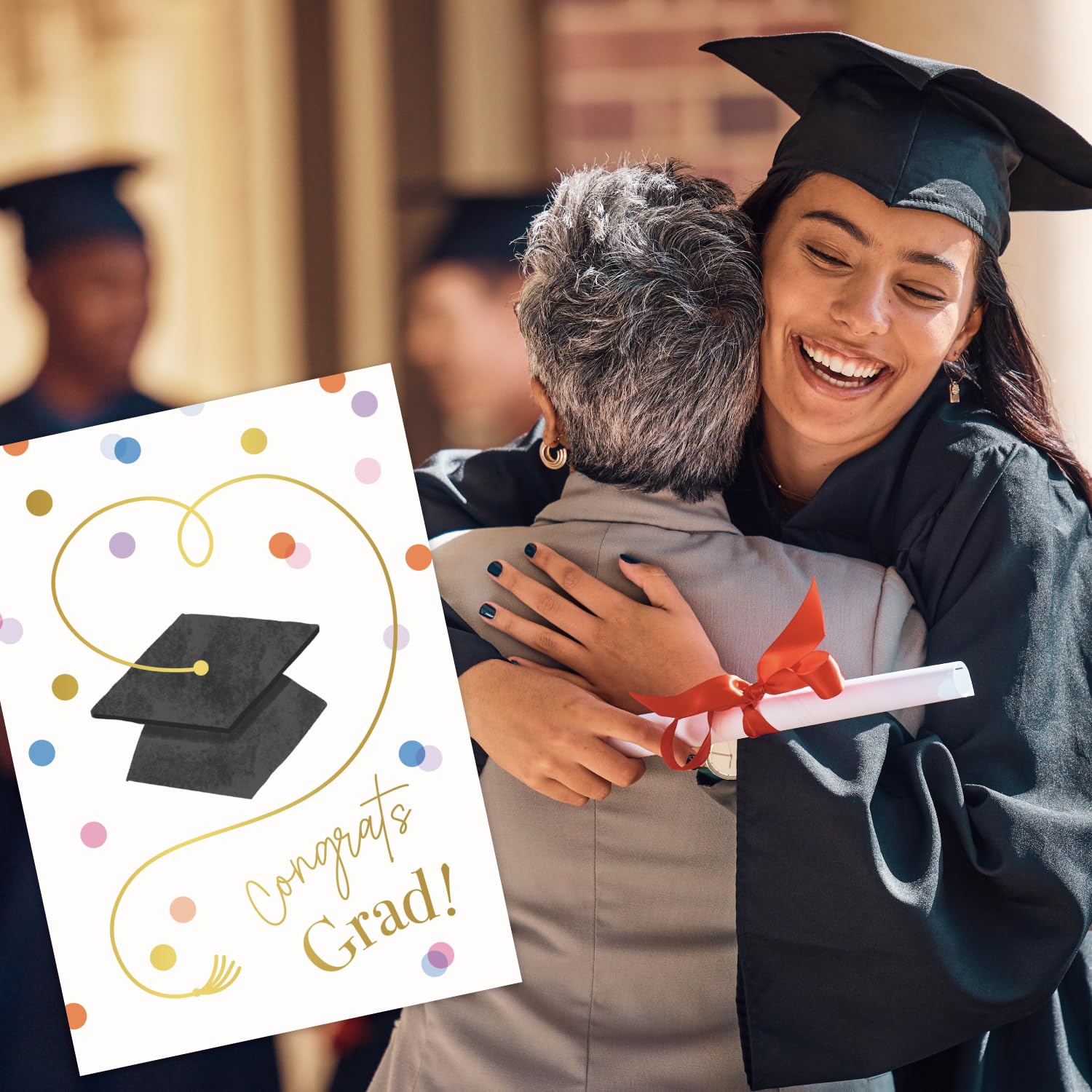 Snapklik.com : Gooji 10 Pack Graduation Cards Bulk For High School Or ...