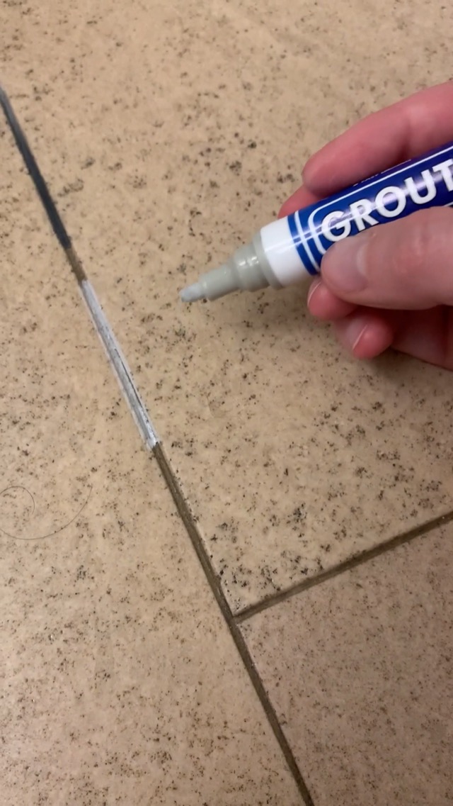 Watch Grout Pen - How to Choose Color, Try a Test Strip on Amazon Live