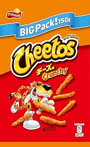 Amazon.co.jp: Fritoe Cheetos Cheese Flavor Big Pack, 5.3 oz (150 g) x ...