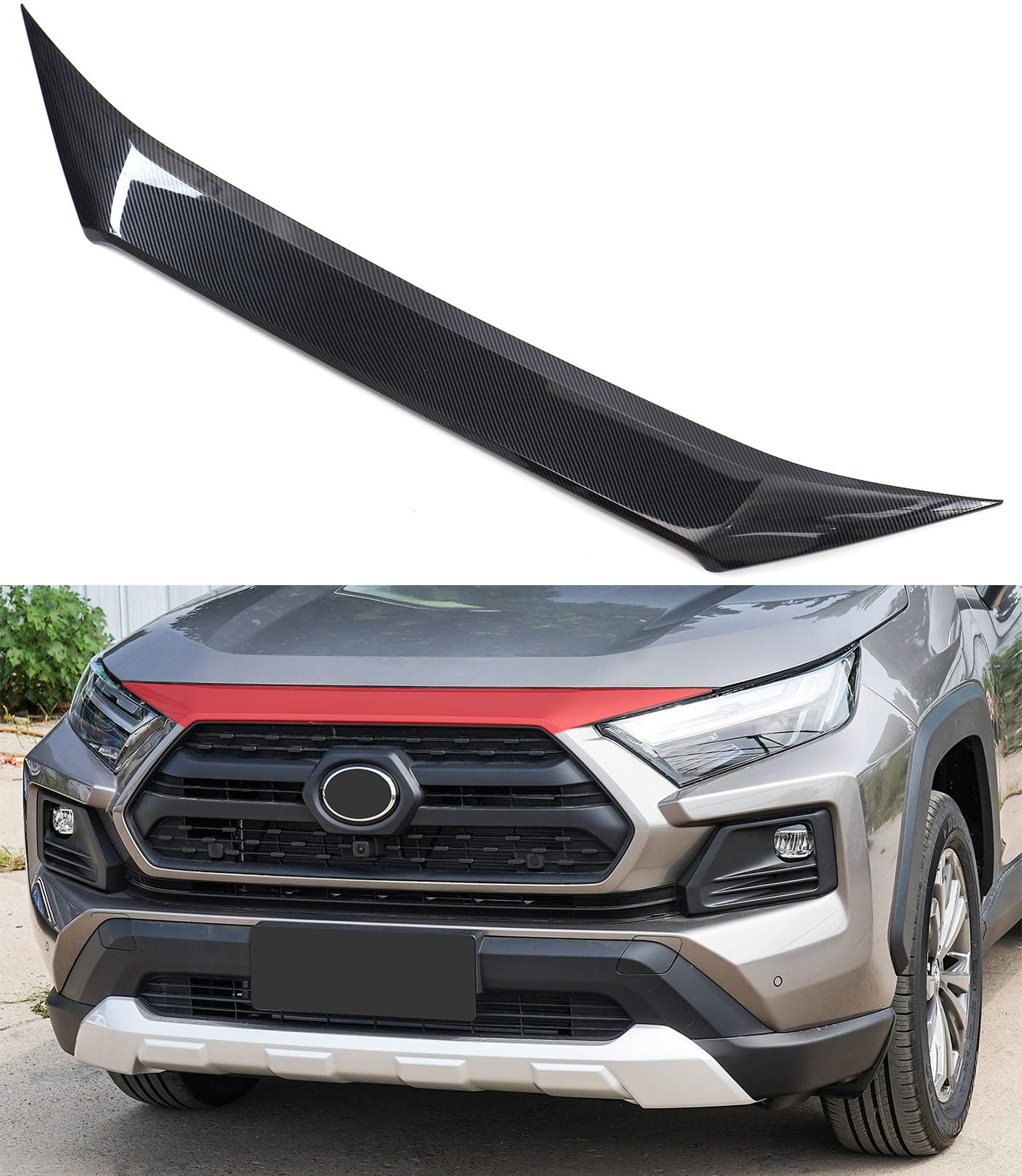 Amazon.com: Birbenben Hood Bug Deflector Fit for Toyota RAV4 Adventure ...
