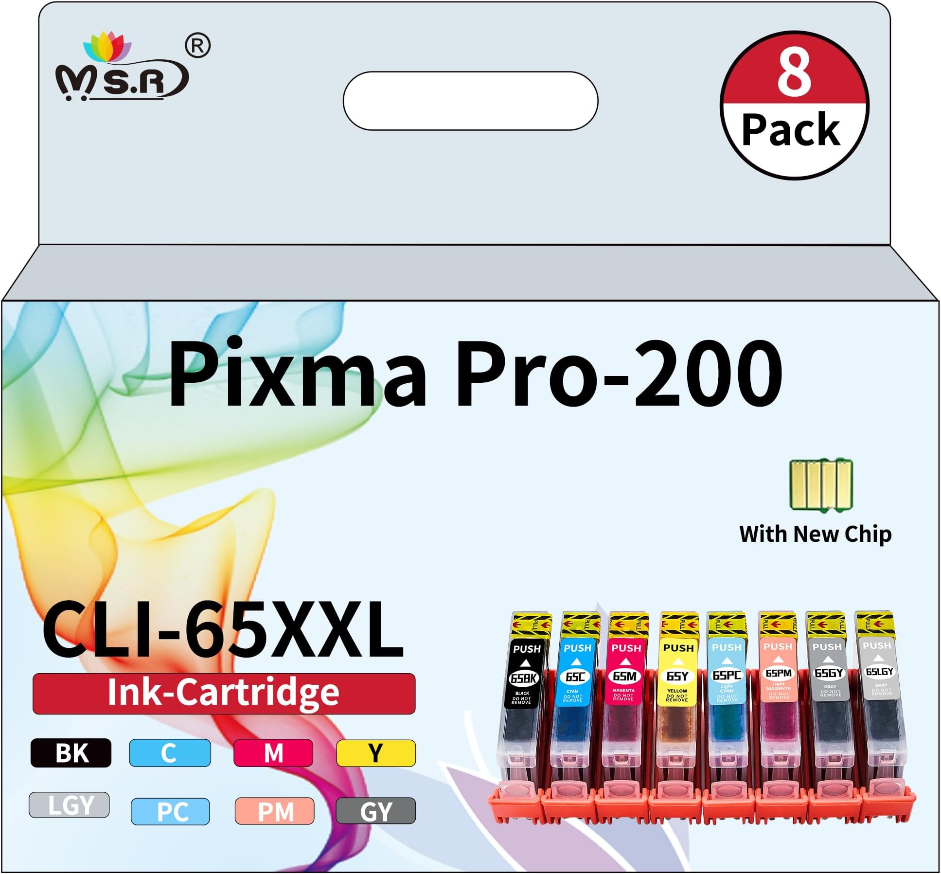 Amazon.com: Ink Refill Kit Compatible for Pixma Pro 200 Printer with 1 ...