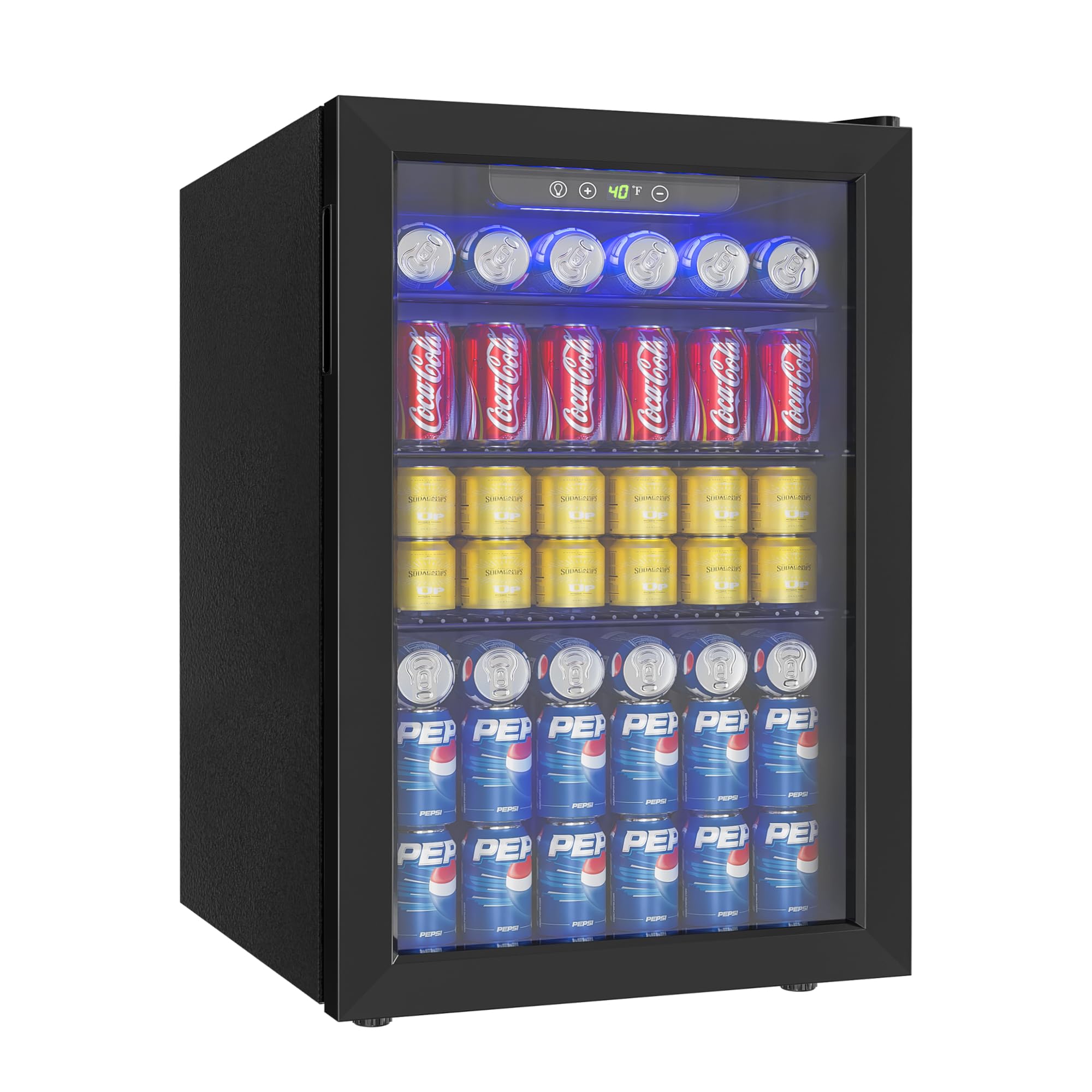 Amazon.com: EUHOMY 100 Can Beverage Refrigerator cooler-Mini Fridge ...