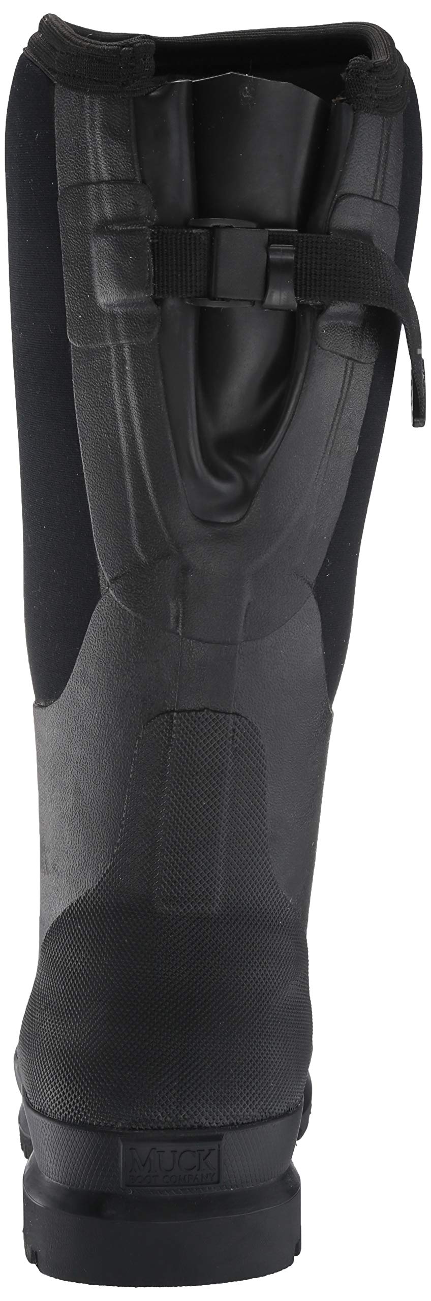 Muck Boot Women's Chore Wide Calf Boot, Black, 10 Medium/Wide Shaft (US)