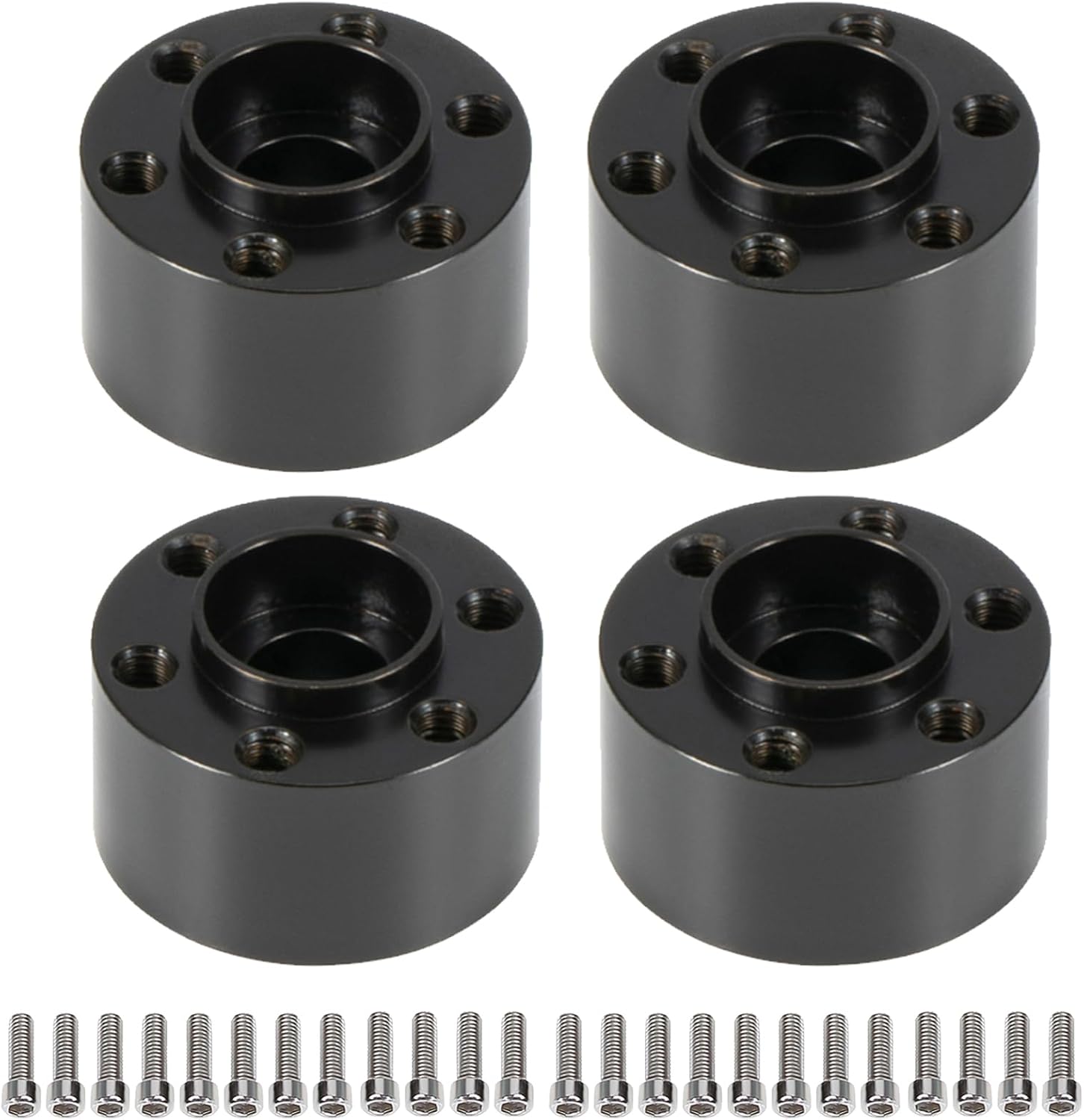 Amazon.com: RCBOYZ 4Pcs Brass Weights 12mm Wheel Hex Hubs Widen for 1/ ...