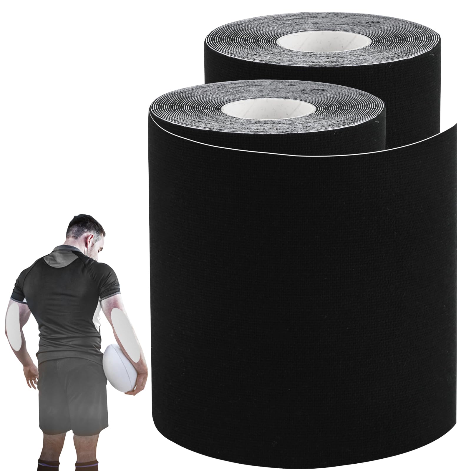 2 Rolls Turf Tape Football, Extra Wide Waterproof Turf Tape for Arms ...