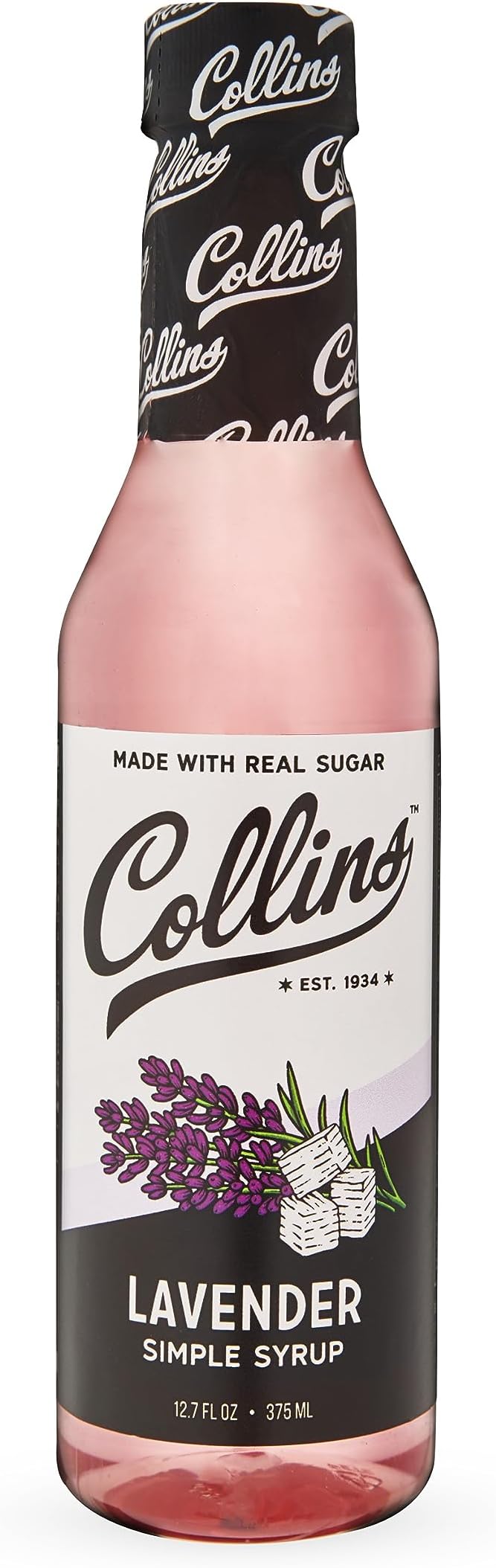 Amazon.com: Collins Lavender Syrup - Lavender Simple Syrup Real Sugar ...