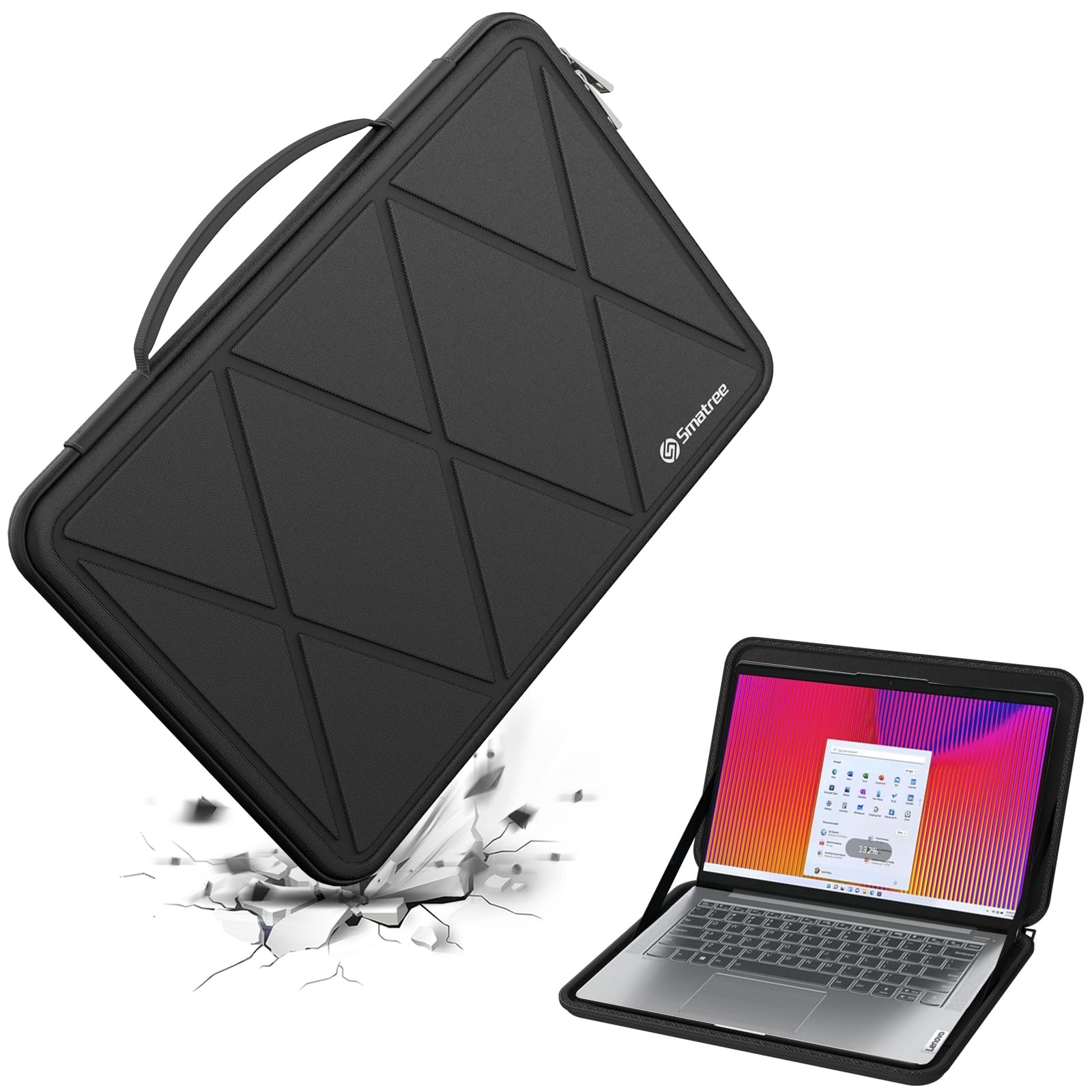 Amazon.com: Smatree Hard EVA Protective Sleeve Case Compatible for 14 ...