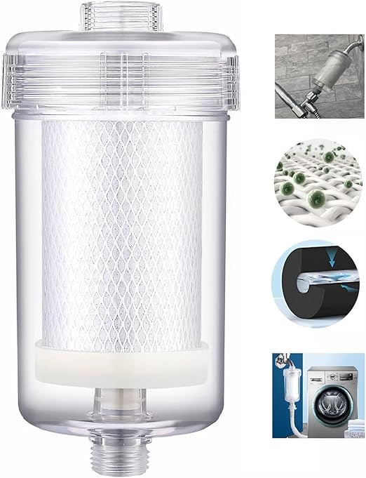 FA10 Washer Water Filter,1 Micron, 99% Removal of Chlorine Odor for Tap ...