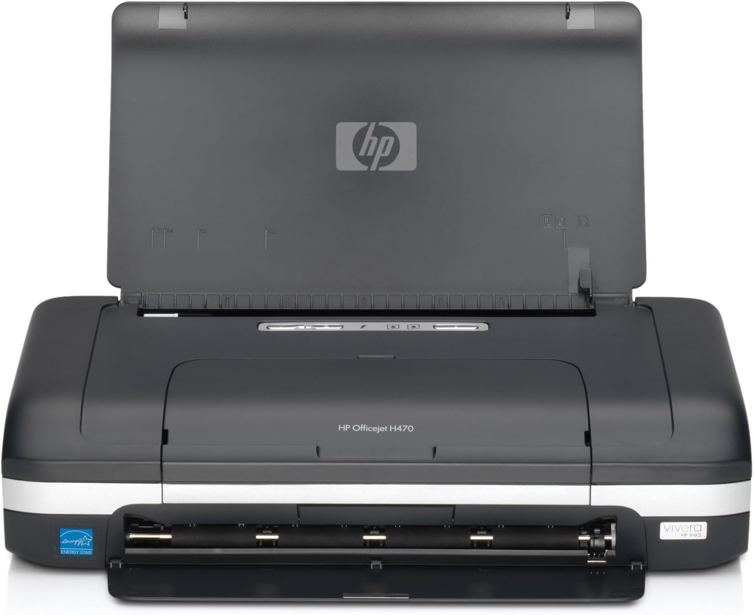 HP Officejet H470wbt Imprimante Mobile Couleur Jet d'Encre