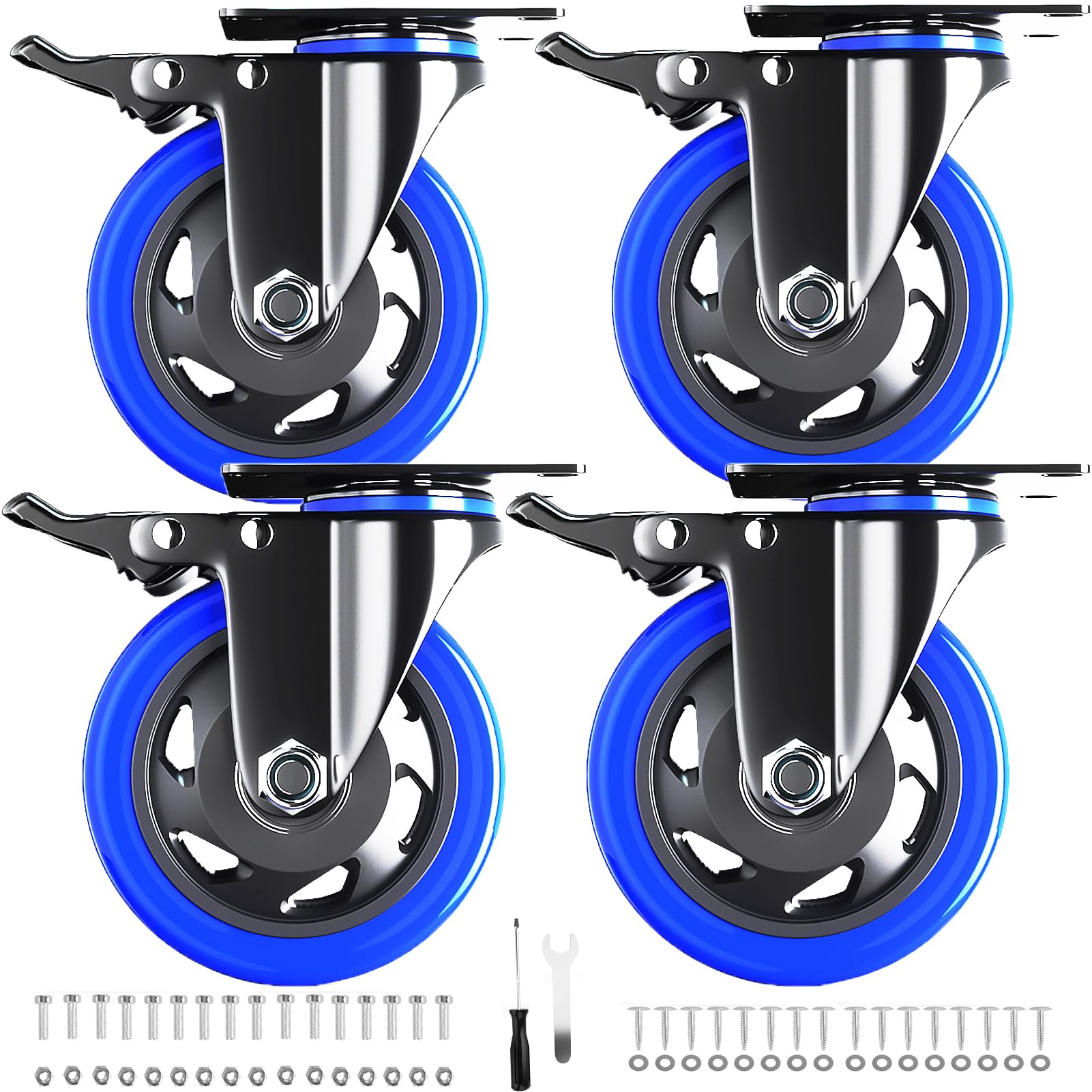 Snapklik.com : 4 Inch Caster Wheels