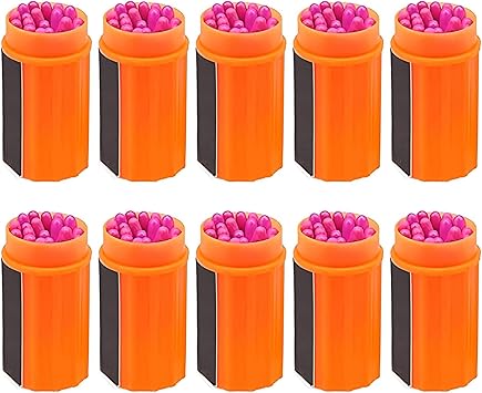 Amazon.com: Waterproof Matches, Fire Starter Survival Kit, Stormproof ...