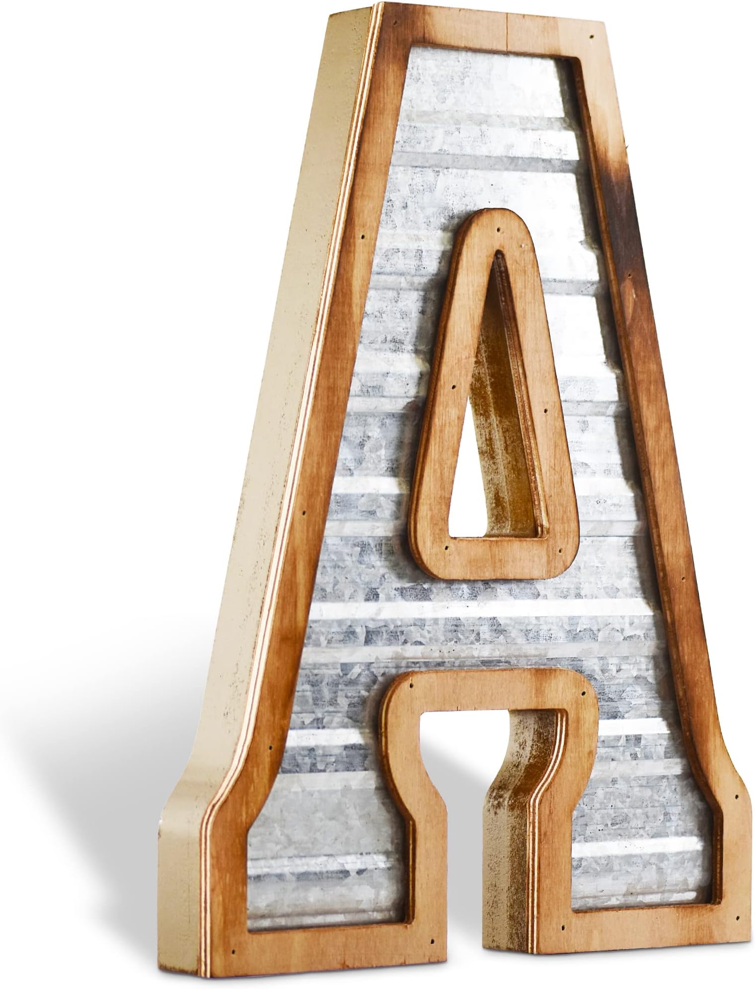 Amazon.com: The Country House Collection Tin Letters (C) : Home & Kitchen