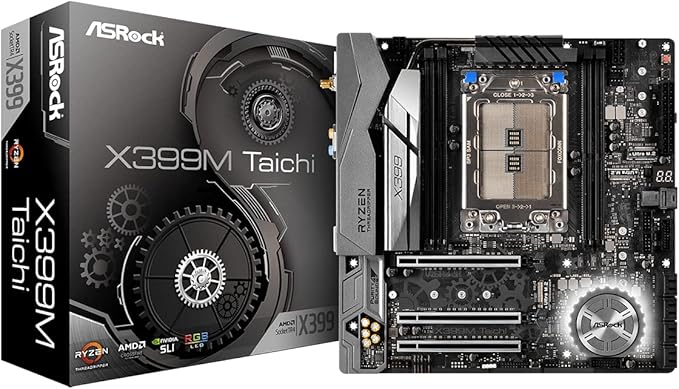 Amazon.com: ASRock Socket TR4/ AMD X399/ DDR4 Wi-Fi/A&2GbE/ MicroATX ...
