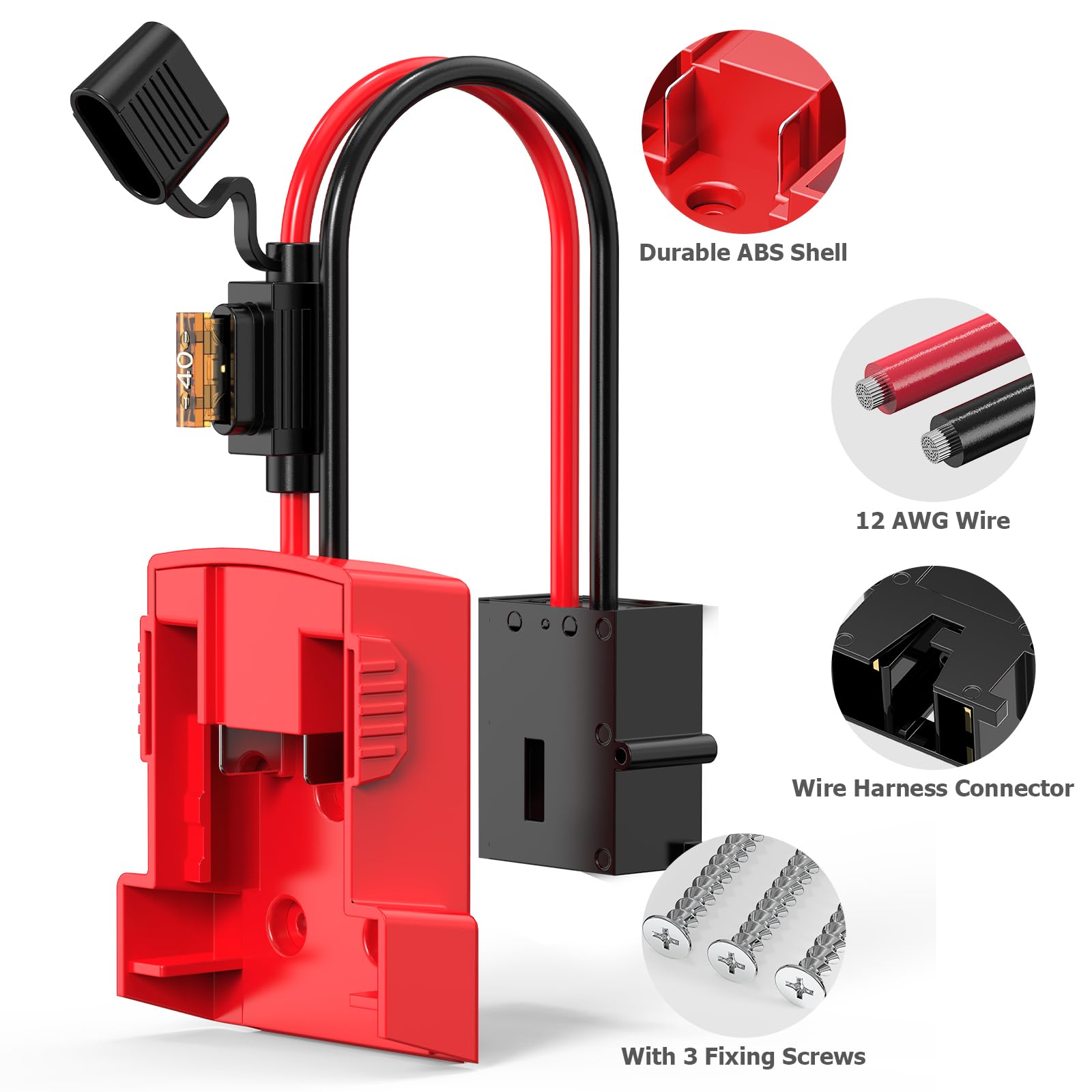 Snapklik.com : Power Wheels Adapter For Milwaukee Battery Adapter, For ...