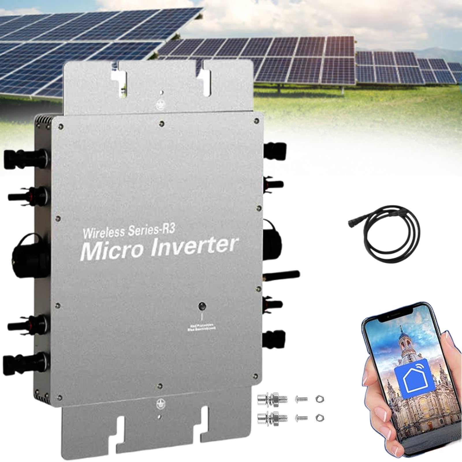 Buy Micro Inverter 1600w Solar Grid Tie Inverter Inverter Ip65 ...