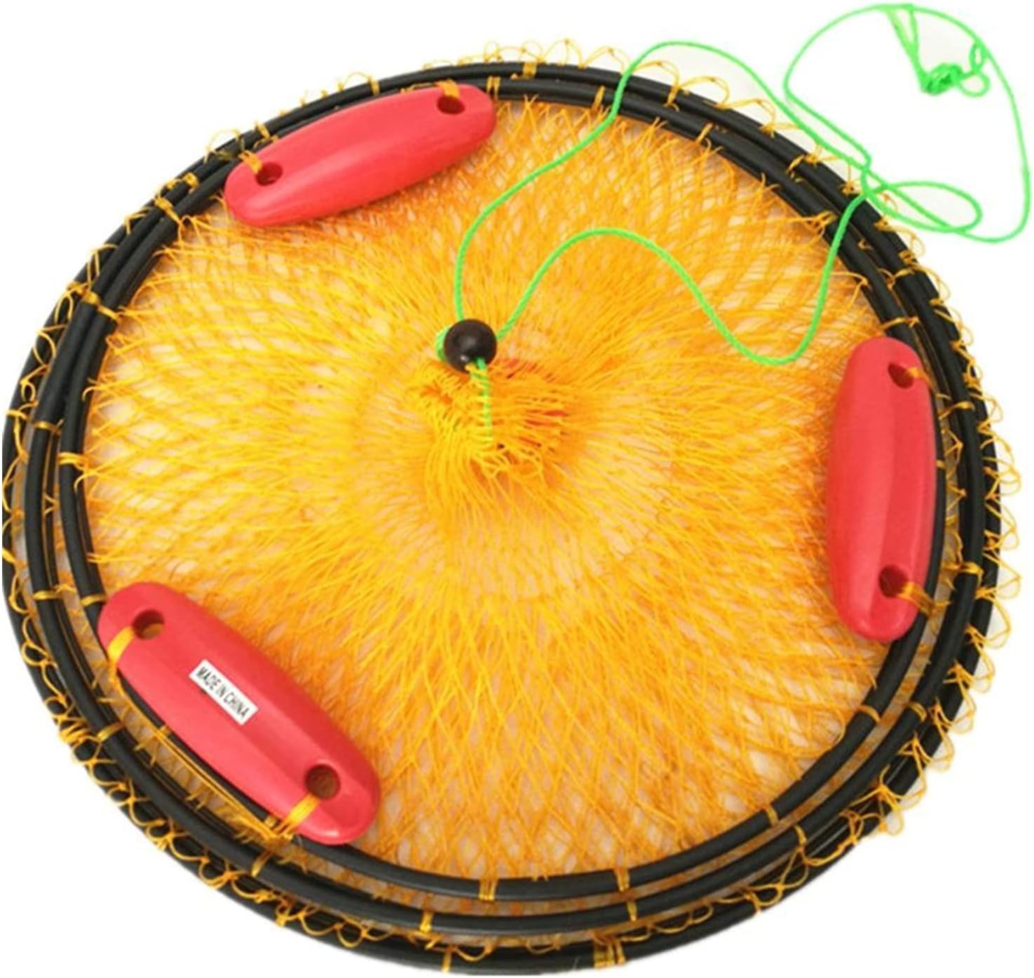 Amazon.com: Foldable and Retractable Fishing net Portable Foldable ...