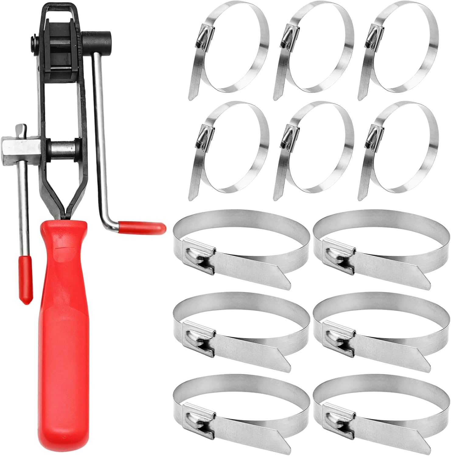 Cv Axle Boot Installation Tool With 12 Boot Clamps, Stainless Steel ...