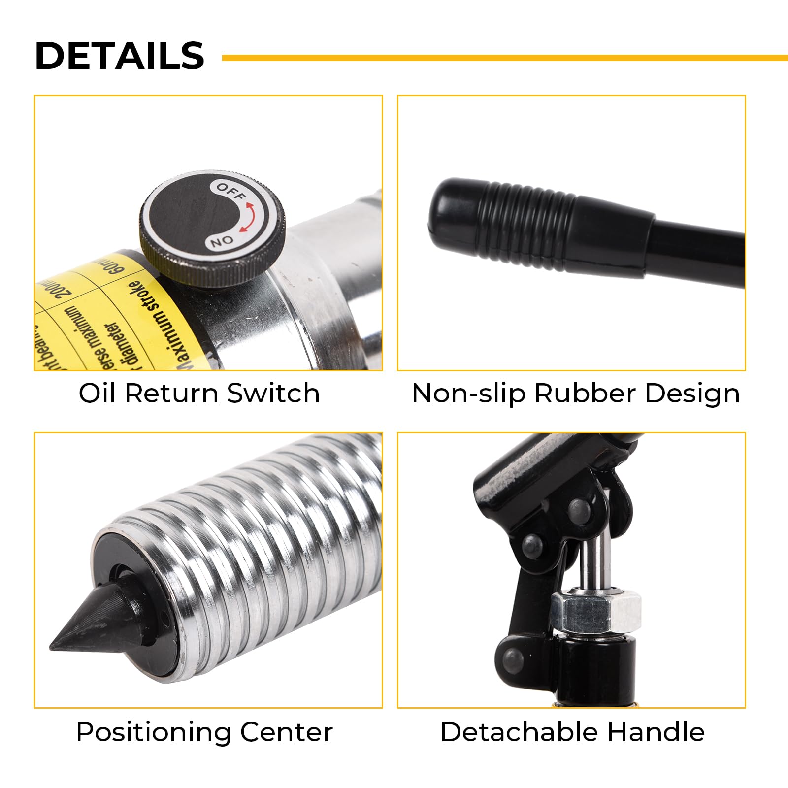 Snapklik.com : LCyindu 8" JAW Hydraulic Gear Puller,5 Ton Max. Capacity ...