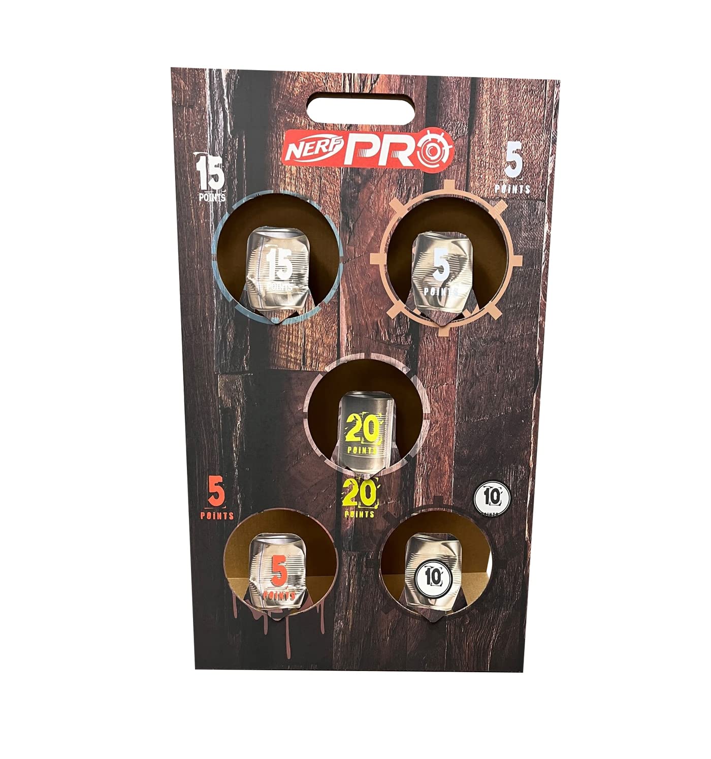 Amazon.com: Cardboard People NERF Nation Targets - Set of 2 Cardboard ...