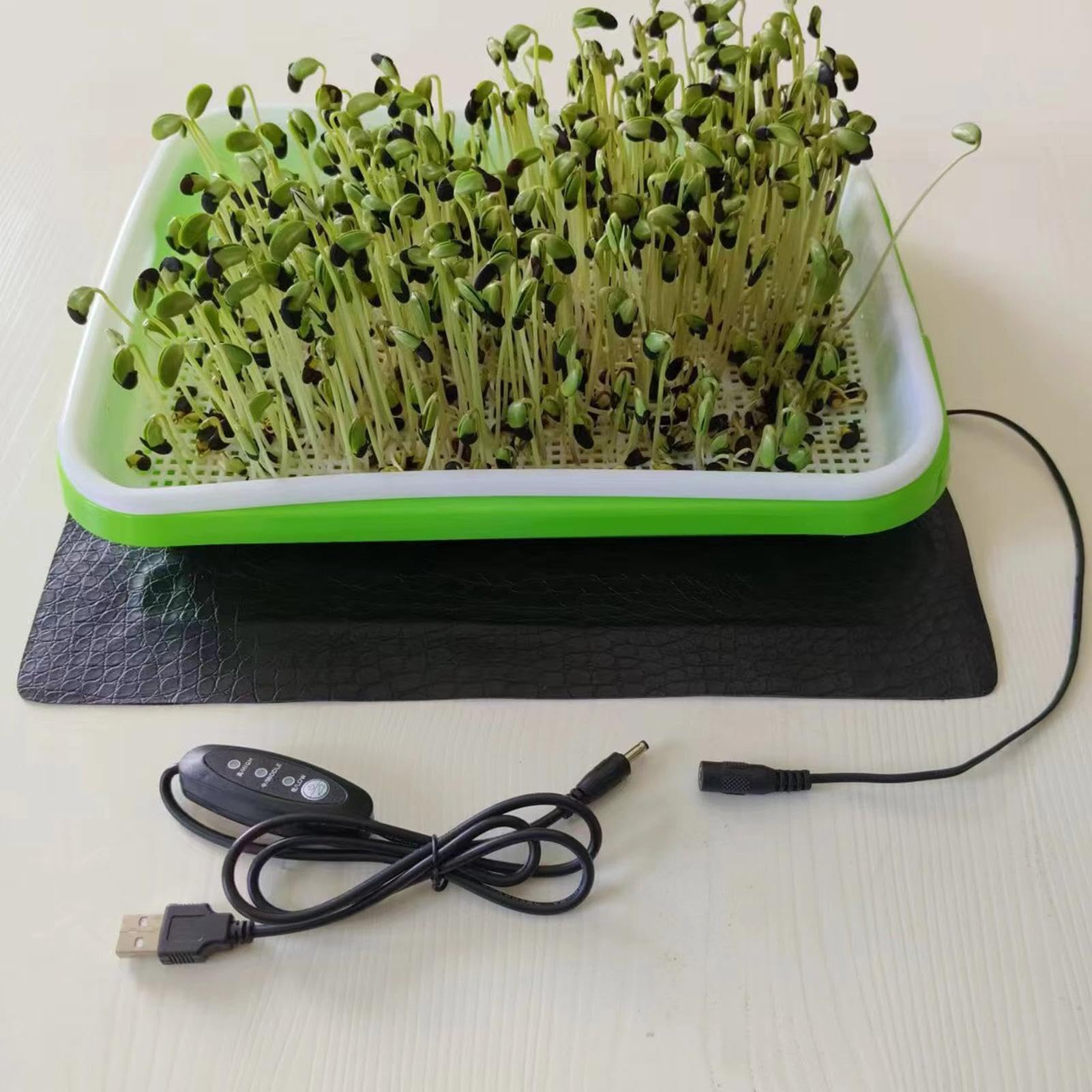 Seedling Mat For Sourdough Starter USB Plant Heat Mat - Waterproof ...