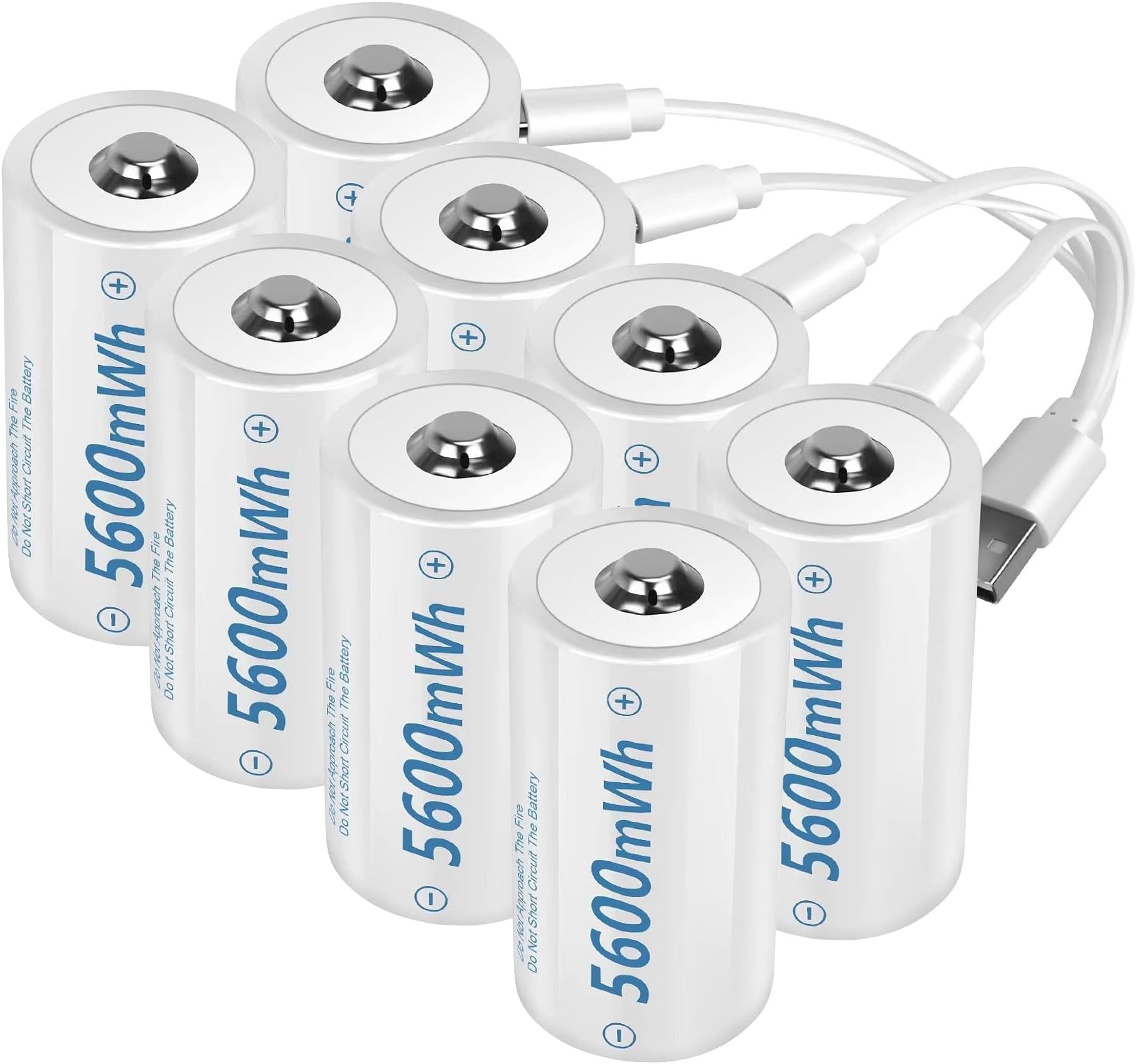 Amazon.com: 1.5V D Size Cell Battery for Flashlight Toys & floodlight ...