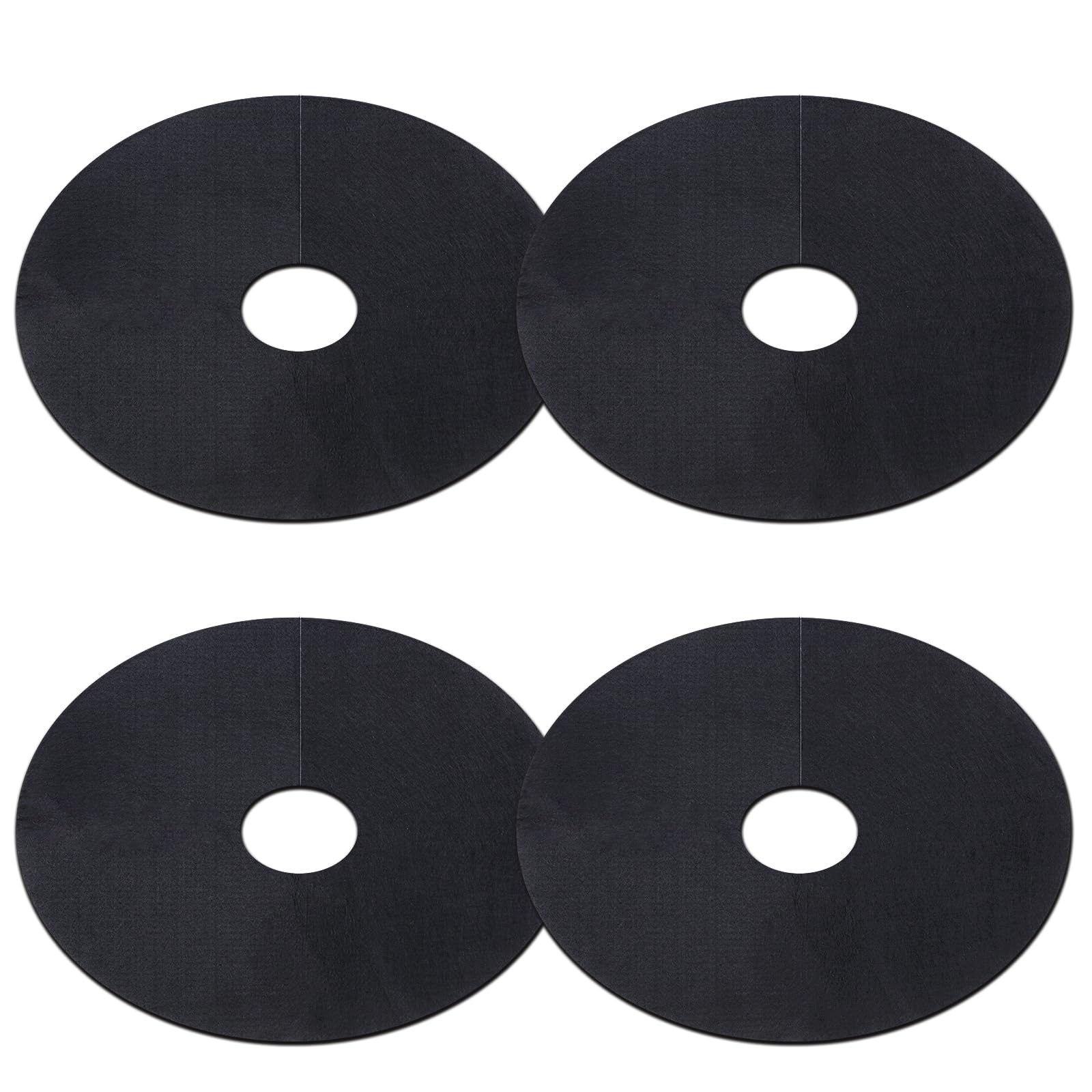 Amazon.com : Topbuti 32.3 Inch Non-Woven Tree Mulch Ring, Reusable Tree ...