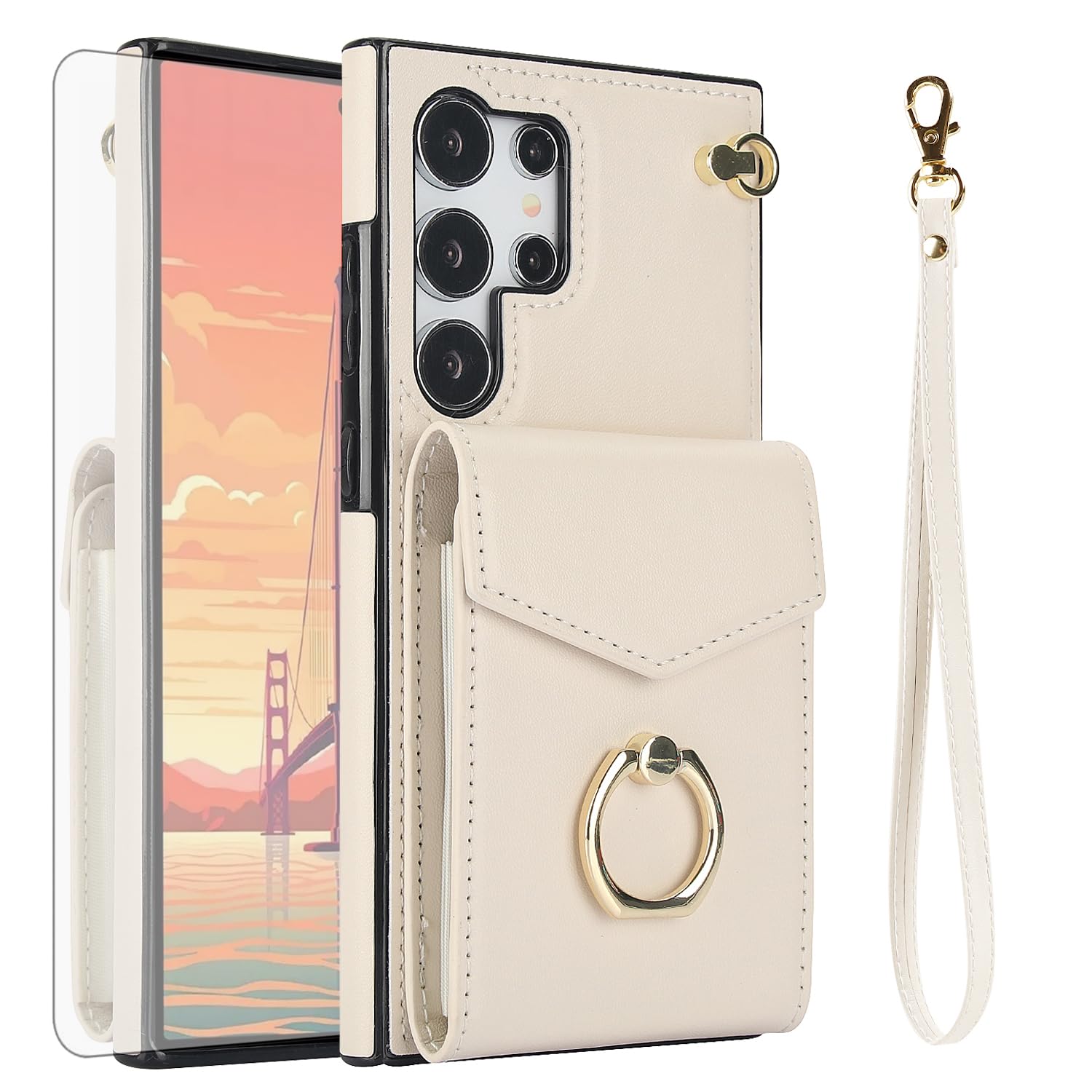 Amazon.com: Asuwish Phone Case for Samsung Galaxy S24 Ultra 5G Wallet ...