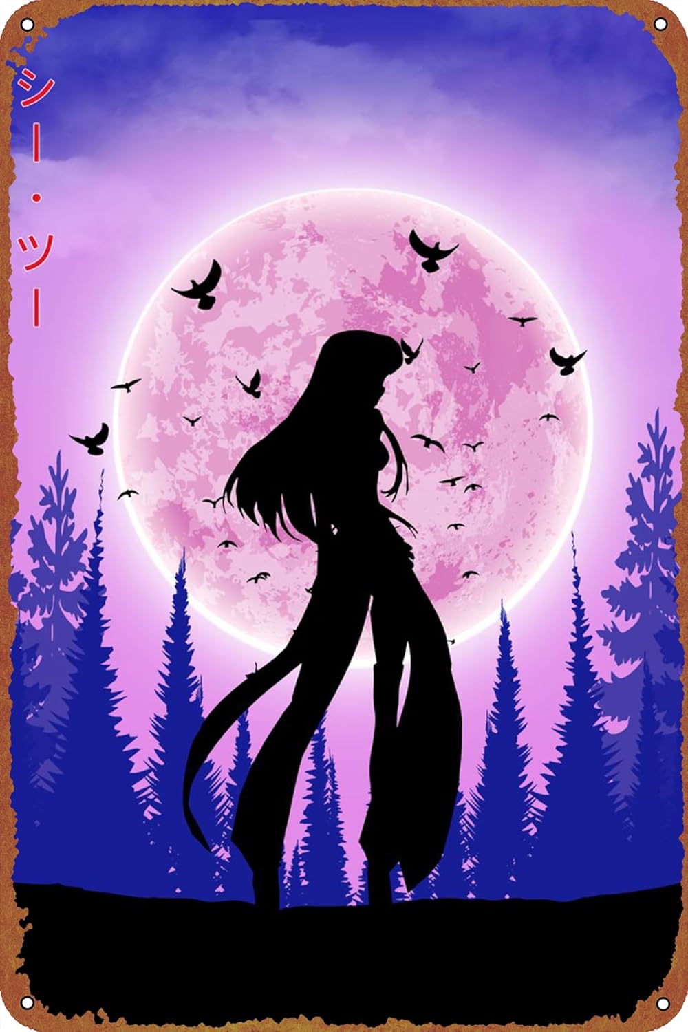 Amazon.com : Code Geass Anime Poster Tin Metal Sign Vintage Wall Plaque ...