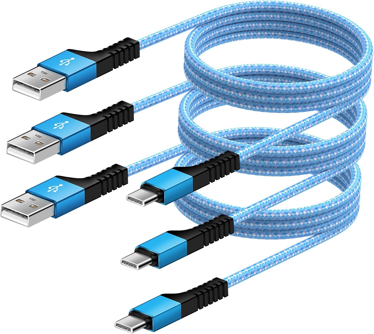 Amazon.com: MATEIN USB C Cable 15ft, Extra Long USB Type C Fast ...