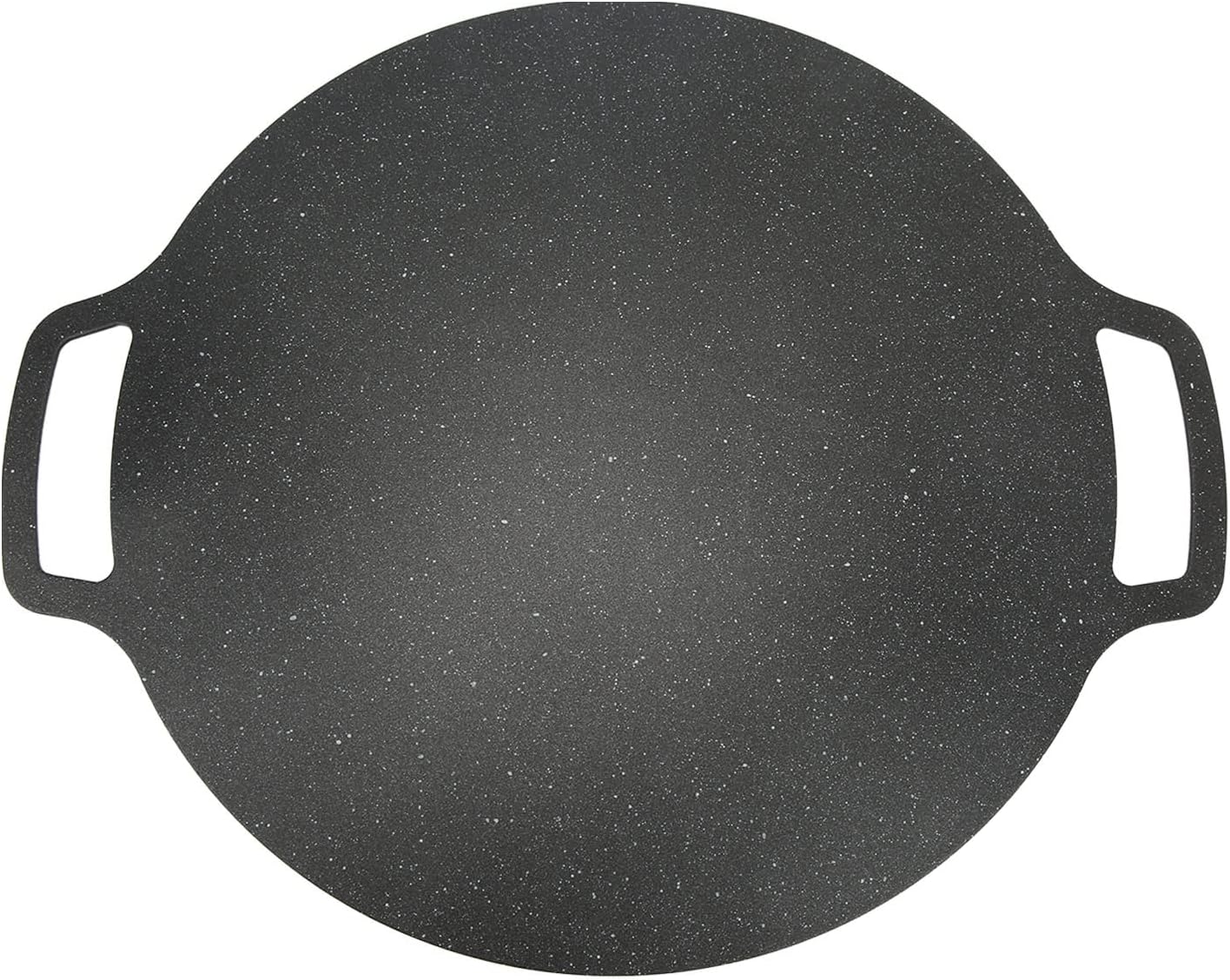 Amazon.com: Cast Iron Griddle Pan, Pancake Stovetop Griddle Round Flat ...