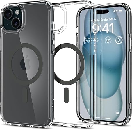Spigen Case for iPhone 15, iPhone 14, and iPhone 13, Ultra Hybrid ...