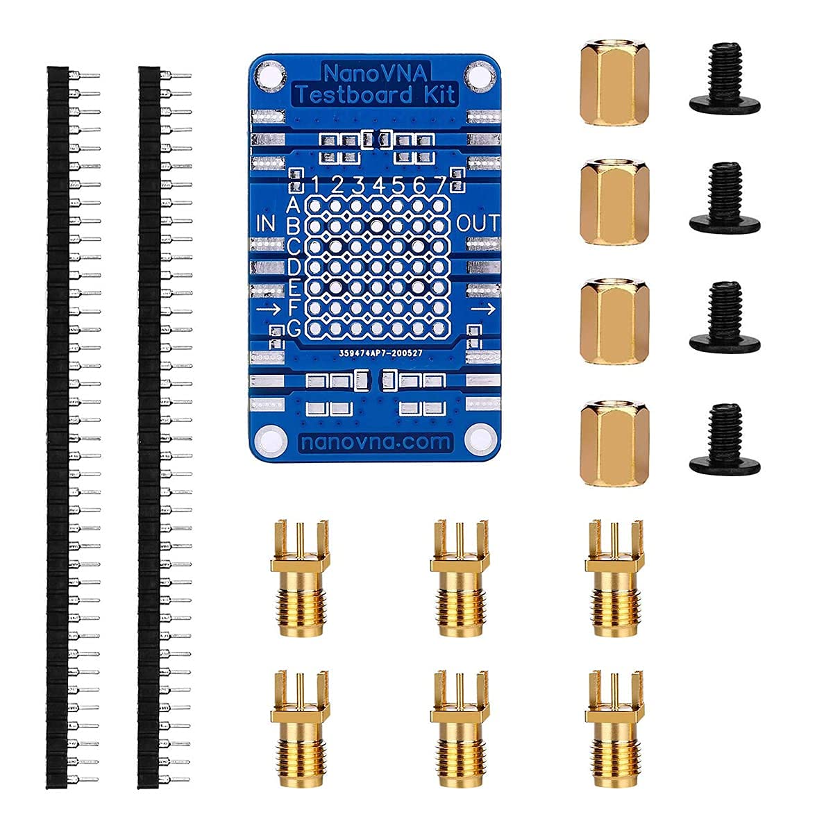 Aursinc Nanovna Testboard Kit Test Demo Set Tool Compatible Dip ...