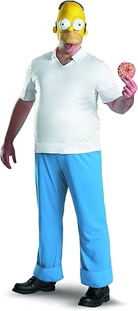 Disguise Men's Homer Deluxe Costume : Amazon.com.au: Toys & Games
