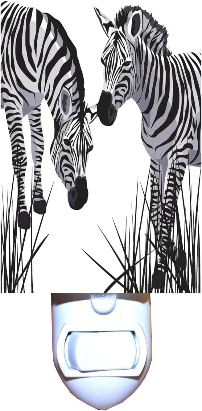 Gotham Decor Zebra Pair Decorative Night Light - Amazon.com