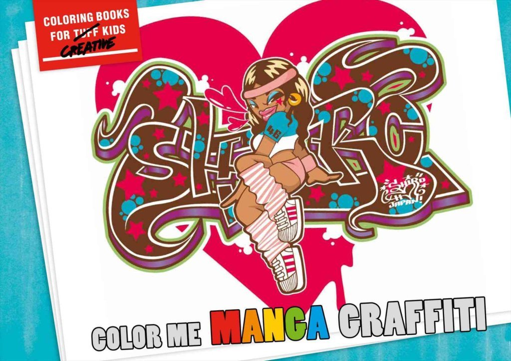 Color Me Manga Graffiti: Shiro: 9783937946429: Amazon.com: Books